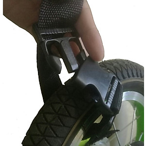 Rluii Shoulder Carrying Strap for Kids Balance Bike/to Lead The Kid's Bike as Trailer/Extendable Moving & Carrying Strap for Bikes/Carry On Shoulder Or on Stroller Handle Bar/Balance Bike Carrier