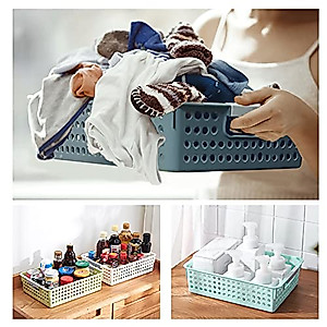 Turn in Trays Classroom, 4Pcs Paper Trays for Classroom, Book Baskets for Library, Drawers, Office, Home