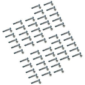 The ROP Shop | Pack of 50 - Shear Pin Bolt & Nut for Ariens Compact, Classic, Track Snowblowers