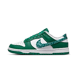 Nike Womens WMNS Dunk Low Essential DH4401 102 Paisley Pack Green - Size 6.5W