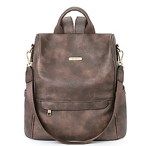 CLUCI Backpack Purse for Women + Small Crossbody Bag