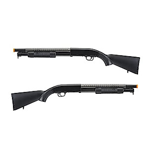 Airsoft Shotgun with Full Metal Barrel Single Shot Pump Action 300 FPS (Airsoft Gun)
