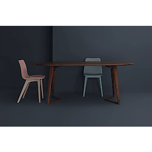 River 'Oval' Table. All solid Hardwood. Highest quality on Amazon.