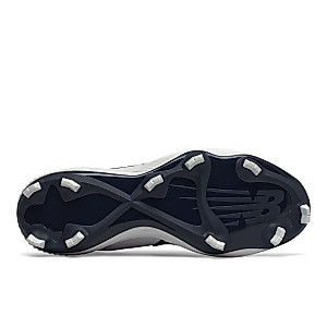 New Balance Men's FuelCell 4040 V6 Metal Baseball Shoe, Team Navy/White, 9