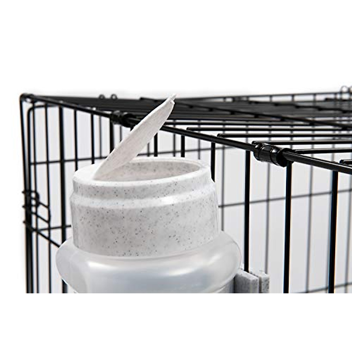 Lixit Top Fill NO-Drip Water Bottles for Dogs. (44 FL Oz (Pack of 1), White)