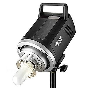 Godox MS300 Compact Studio Flash 300W 2.4G Wireless Monolight with 150W Modeling Lamp,Outstanding Power Output Stability,Anti-Preflash,Bowens Mount,5600±200K CCT,0.1～1.8S Recycle Time