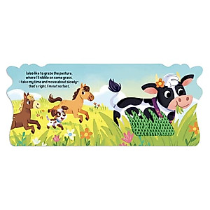 Farm Days with Cow - Touch and Feel Board Book - Sensory Board Book