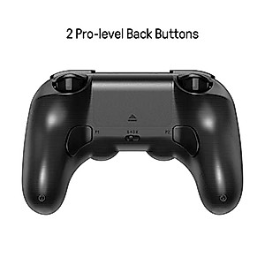 8Bitdo Pro 2 Bluetooth Gamepad for Switch/Switch OLED, PC, macOS, Android, Steam & Raspberry Pi with Storage Case (Black Edition)