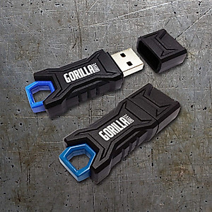 GorillaDrive Ruggedized 64GB USB Flash Drive (Single)