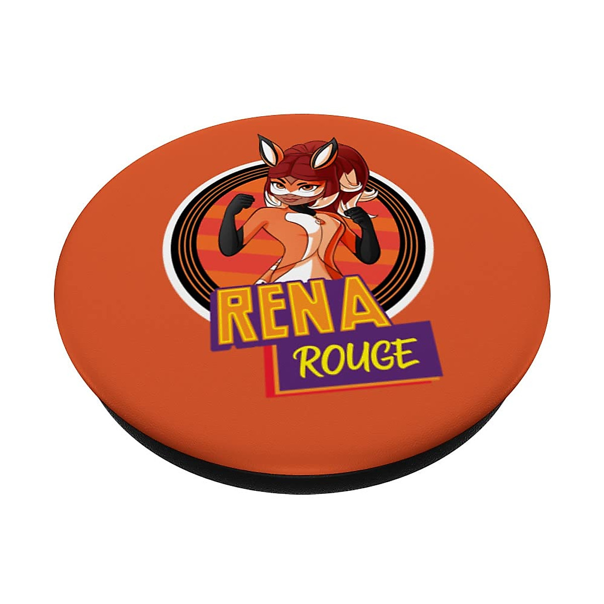 Miraculous Ladybug Orange Collection Rena Rouge badge PopSockets Swappable PopGrip