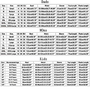 2023 Fashion Matching Family Pajamas Sets Christmas PJs for Family Matching Holiday Xmas Home Pajamas Sleepwear Sets