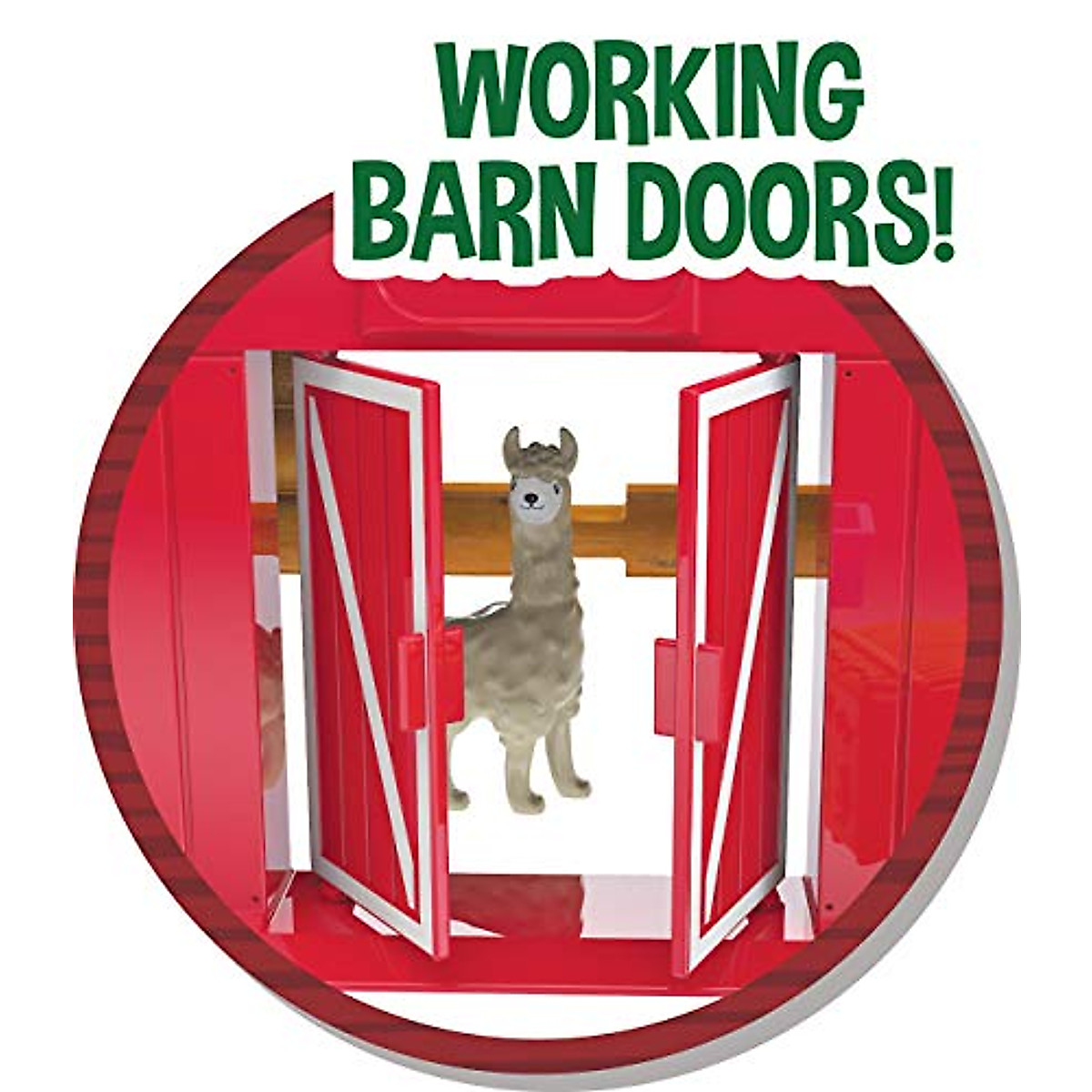 LINCOLN LOGS – Fun On The Farm - 102 Parts - Real Wood Logs - Ages 3+ - Best Retro Building Gift Set for Boys/Girls – Creative Construction Engineering – Top Blocks Game Kit - Preschool Education Toy