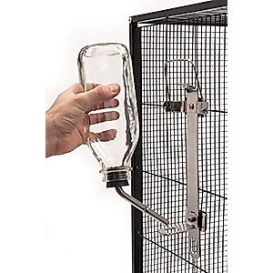 Lixit Heavy Duty Deluxe Glass Water Bottles for Birds, Dogs and Small Animals. (32oz Large Tube)