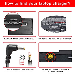 AC Doctor INC 19V 3.42A 65W AC Adapter Charger for Acer Aspire 5532 5349 5750 5742 5250 5253 5733 5534 5336 5552 5560 7560 V5 V5-121 Laptop Power Supply Cord 5.5x1.7mm