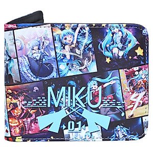 Amatensu Anime Characters Kaito wallet Luka wallet Len wallet Rin wallet B