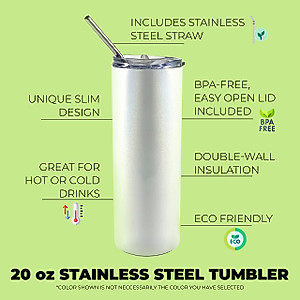 Soccer Mom – Personalize with Name & Number – One 20 oz Iridescent Stainless Steel Travel Tumbler with Straw – Double Wall Vacuum Insulation– Keep Beverages Cold For Up to 18 Hours or Hot for 6 Hours