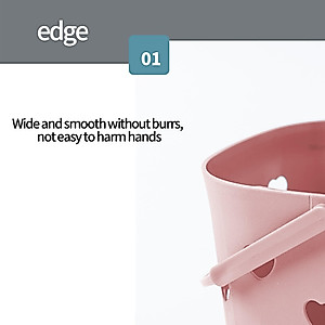 Shower Caddy Portable for College Dorm Room, Portable Shower Tote, Large Capacity Shower Organizer Basket with 2 Handle, Multifunctional Storage Basket for Bathroom Cleaning Supplies Kitchen