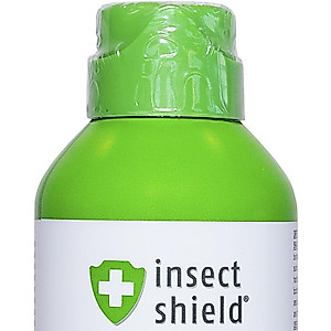 Insect Shield Premium Permethrin Spray - Tick, Flea, Fly, Mosquito, Chigger, Spider & Bed Bug Repellent for Clothing, Gear, Furniture, & Tents, Last up to 60 Days, Clear, 6 Oz Aerosol