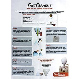 Fastferment Sampling Port Kit - Includes Spigot & Drill Bit