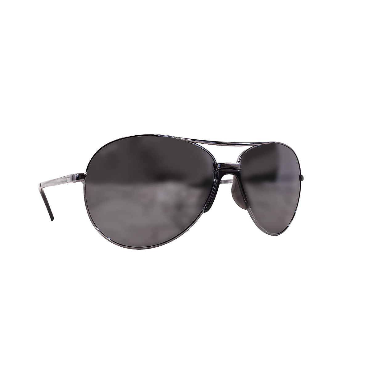 JiMarti P16 - No Tangle - Polarized Aviator Sunglasses Gunmetal/Smoke