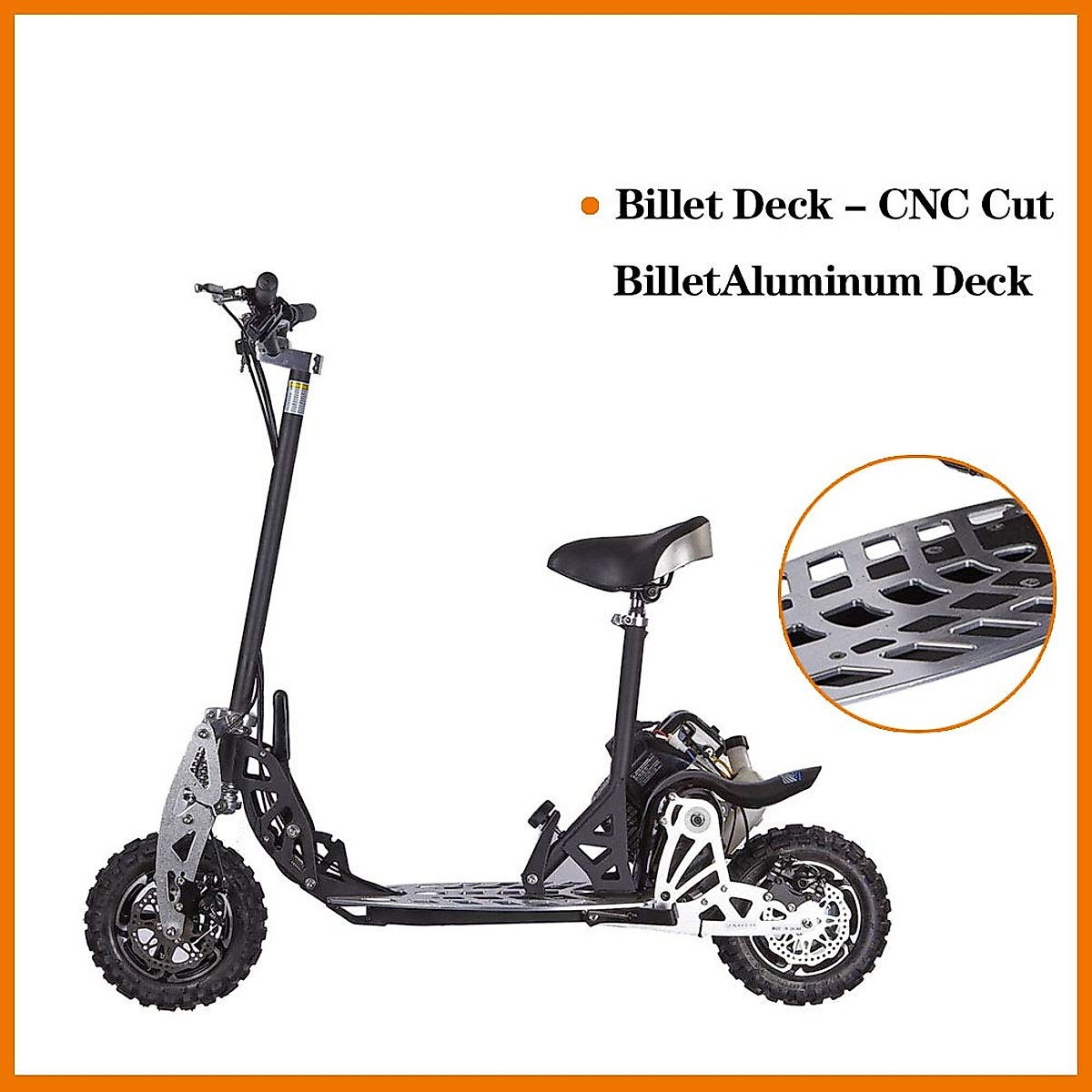 50cc Gas Scooter for Adult Folding Evo 2X Big Powerboard EPA Approved