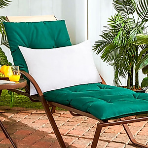 ROYALE LINENS 16 x 24 Pillow Insert - Down Alternative Throw Pillows Insert - Rectangle Pillow Pack of 1 White - Bed & Couch Pillows - Inner Cushion for Bed, Cushion for Living Room - Shams Stuffer