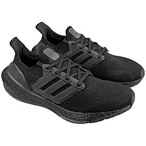 Endoto 2 Pairs Shoelaces Replacement Flat Laces for Adidas Ultraboost 19/20/21/22/23 1.0/2.0/3.0/4.0/5.0 Sneaker Shoes(Color:Black+White,Size:41Inch)