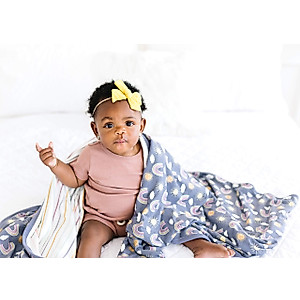 Copper Pearl Three-Layer Baby Blanket: Soft Baby Quilts for Boys and Girls | Breathable, Cozy, Toddler Blanket | Baby Quilt for Newborns | 46x46 Premium Polyester/Rayon | Hope