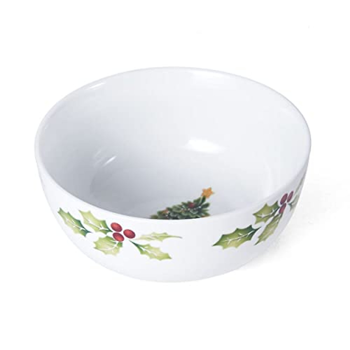 Pfaltzgraff Christmas Day Dinnerware Set, Service For 8, White