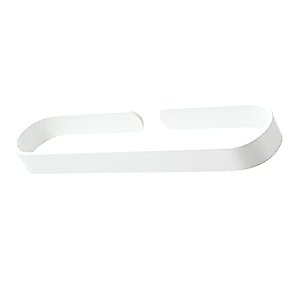Garneck Wall Mounted Towel Rack Towel Holder Rack Bath Towel Bar Bathroom Mounted Towel Mount Clothing Mounted Towel Mounted Hooks Cabinet Hooks White Aluminum Alloy