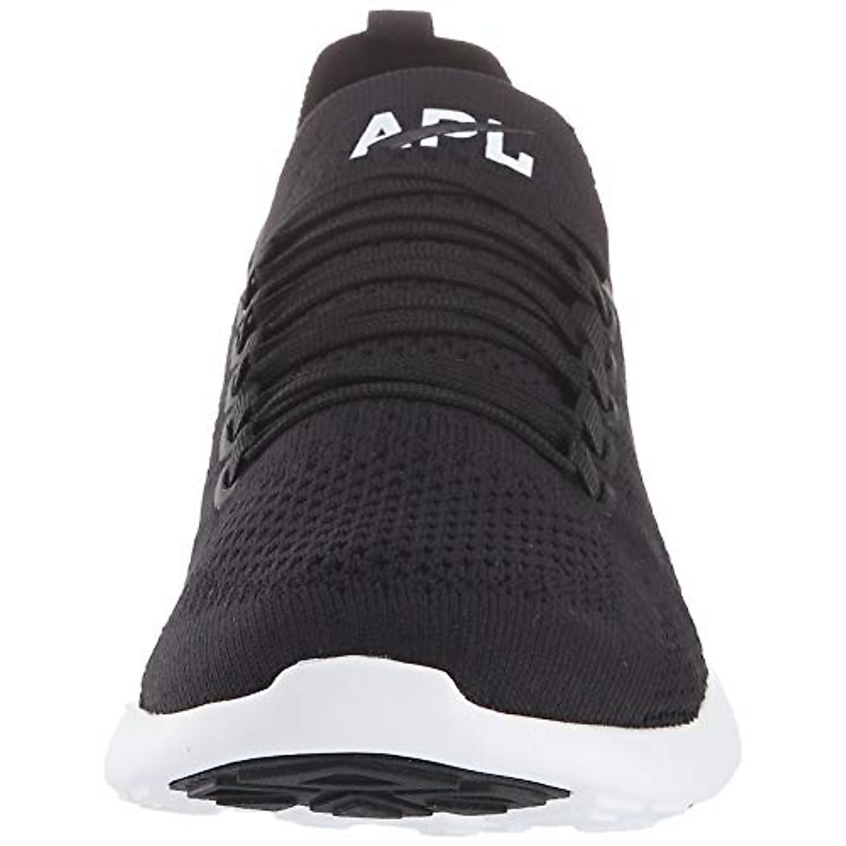 APL: Athletic Propulsion Labs Women's Techloom Breeze Sneakers, Black/Black/White, 7 Medium US