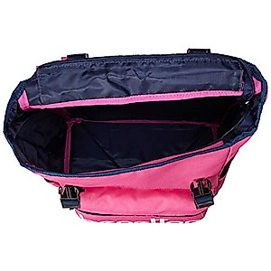 UNITED COLORS OF BENETTON.(ユナイテッド カラーズ オブ ベネトン) Women 2BE0393RK Backpack Flap, Safety Pink