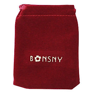 BONSNY Statement Enamel Alloy Chain Cat Necklaces Pendant Original Design Women Jewelry Gift Charms (Purple)