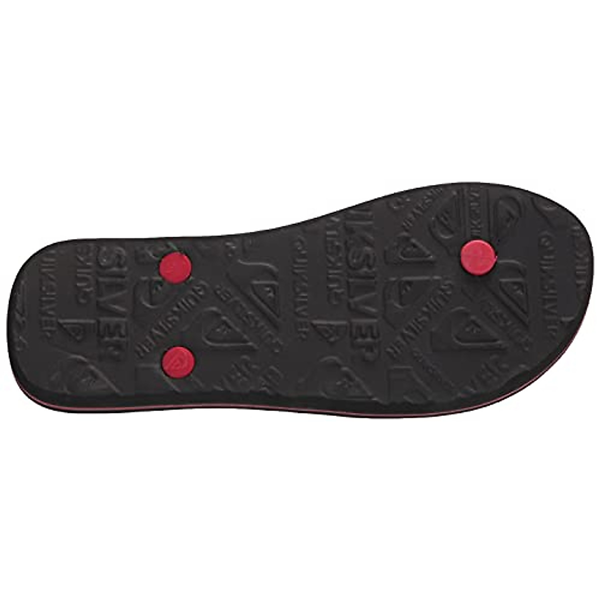 Quiksilver Boy's Molokai Kids Flip Flop Youth Sandal, BLACK 2, 3 Little Kid