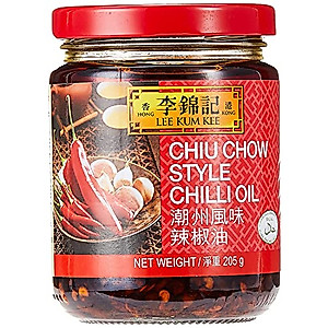 Lee Kum Kee Chiu Chow Chili Oil net wt. 205g (7.2oz)