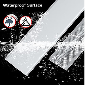 WDJBPSH Red Doorways Transition Strip, Tile to Wood Flooring Seam Binder/Flat Floor Cover, 3 Pcs T Molding Door Thresholds (Size : Width 1.5cm(0.59"))