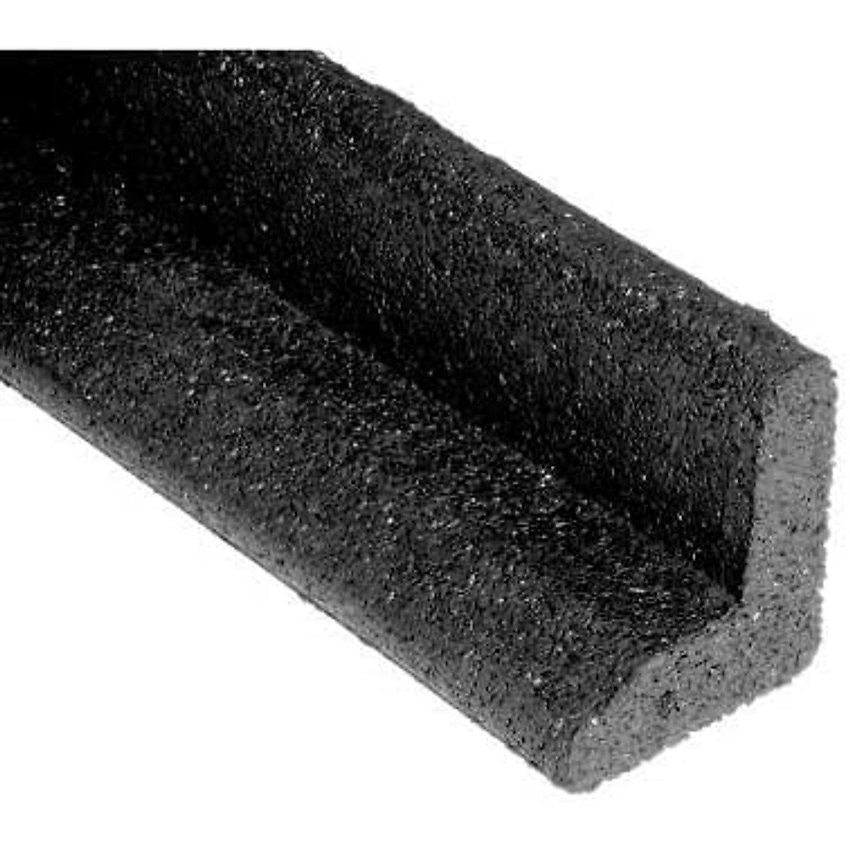 EcoBorder Black Recycled Rubber 4ft Lawn Edging (6pc Box)