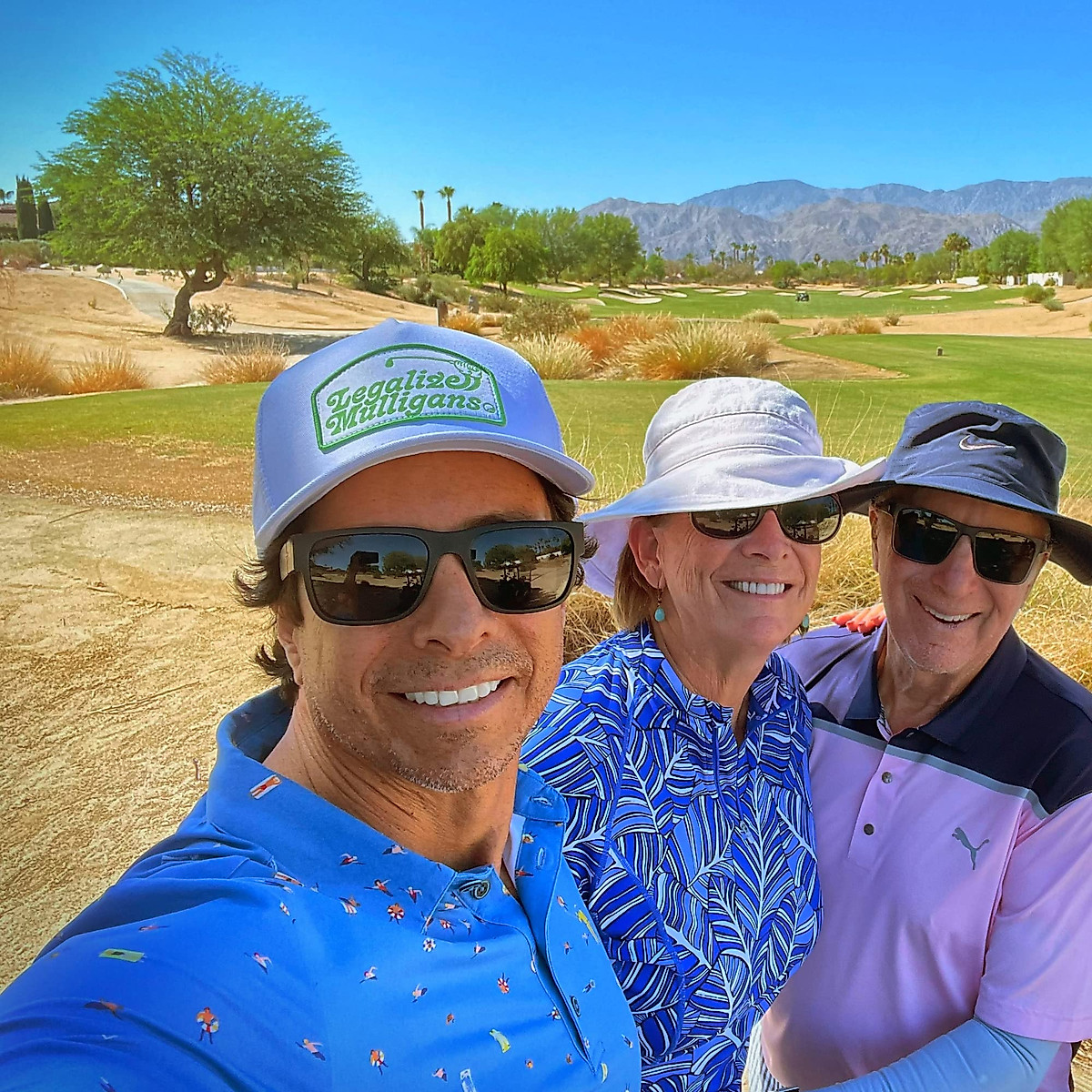 Funny Golf Legalize Mulligans Lucky Golfing Hat Embroidered Patch Mesh Back Trucker Snapback Hats Great Gifts for Golfer Cap (Patch Legalize Mulligans)