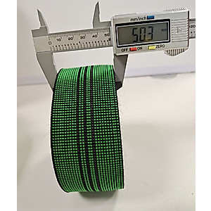 Upholstery Webbing Chair Couch Material Replacement,Elastic Webbing Latex Band, Stretchy Spring Alternative, Furniture Repair DIY Elasbelt 2" Wide (10m/32ft)