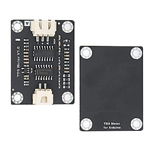 TDS Meter Probe Water Quality Monitoring Sensor Module, Analog TDS Sensor Module Compatible with Ardu Board, for Liquid Quality Analysis Testing, Scientific Research, Laboratory, Online Analysis