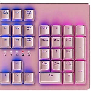 Feiyx Mechanical Gaming Keyboard RGB LED Backlit Wired Keyboard with Switches for Windows Mac PC Gamers