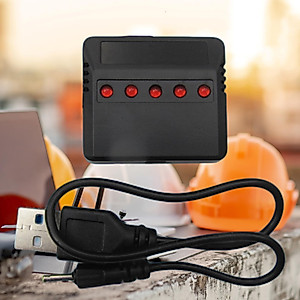 5pcs 1200mAh 3.7V Upgrade Lipo Battery and Battery Charger for SYMA X5SW X5SC RC Quadcopter Drone