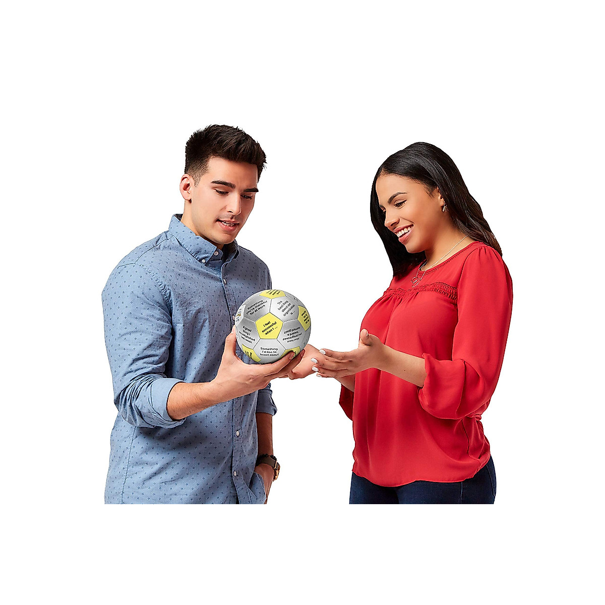 Office Oxygen Trainers Warehouse Thumball Bundle | Conversation Starter and Ice-Breakers Including Get Happy at Work, Getting to Know You, and Common Ground Thumballs