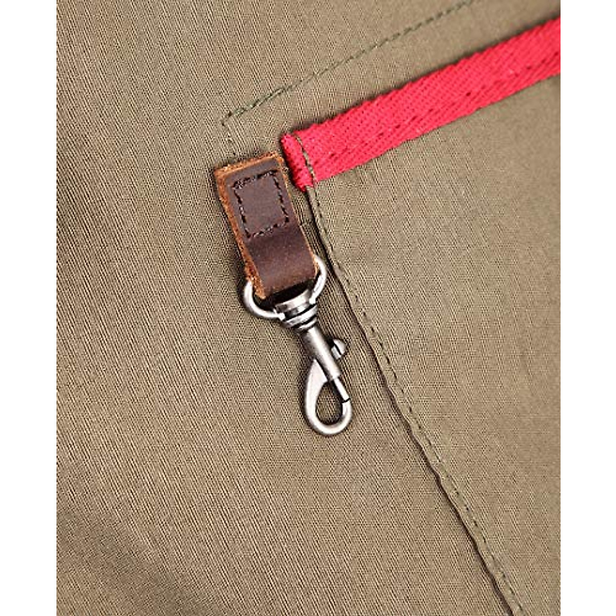 TSD Brand Tapa Canvas Satchel Bag (Grey)