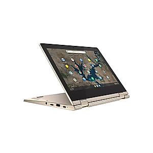 Lenovo Chromebook Flex 3 2-in-1 Convertible Laptop in Almond Intel Processor 64GB eMMC 4GB 11.6in IPS Touchscreen BT Webcam iSlik Pen (Flex 3 - Renewed)