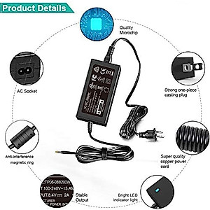 HY1C ACK-E6 AC Power Adapter LP-E6/LPE6N/LPE6NH Dummy Battery Kit for Canon EOS R, R5, R6, R7, 5D Mark III IV, 6D, 7D, R6 5D 6D 7D Mark II, 90D 80D 70D Cameras.