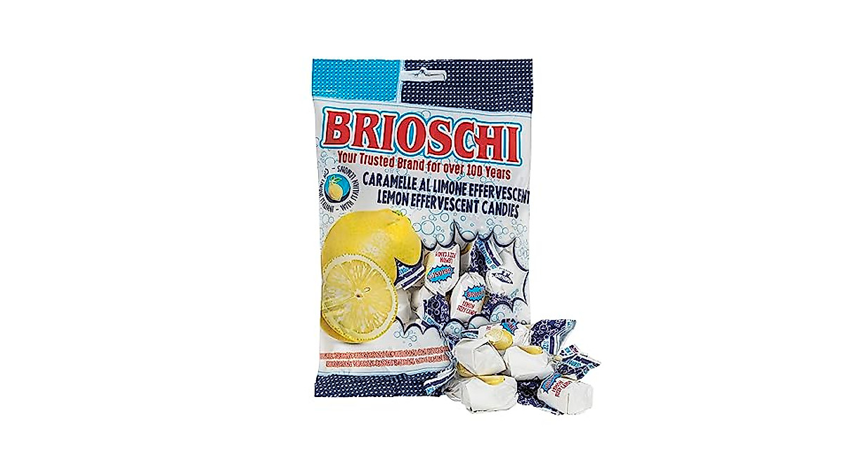 Brioschi Lemon Effervescent Candy - Refreshing Digestive