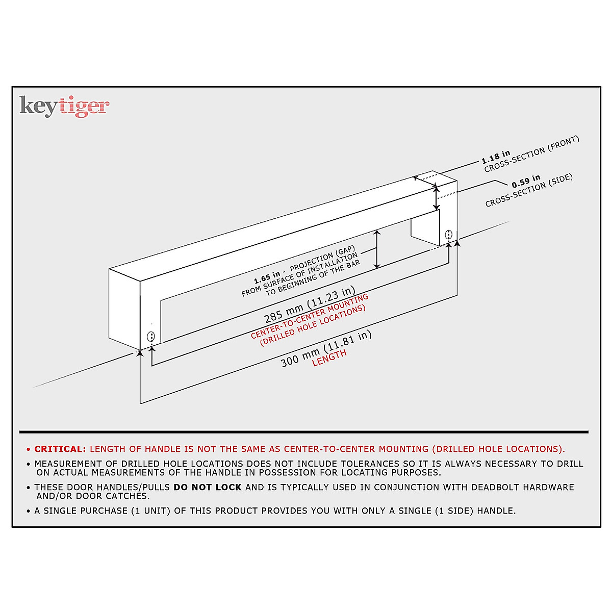 12 Inch Square Rectangle Flat Shape Stainless Steel Modern Contemporary Entry Door Handle Towel Bar Pull Shower Glass Sliding Barn Door Interior Exterior Door Pull Push Brush Nickel Satin Finish
