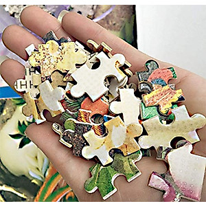 Logicpuz Vintage Western Movie Poster Jigsaw Puzzle 1000 Piece Old West Themed Puzzle for Adult