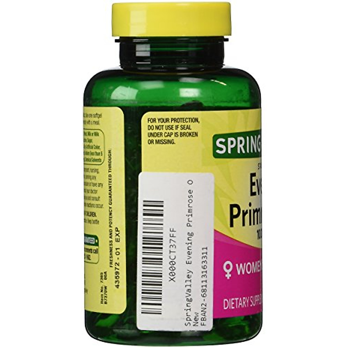 Spring Valley - Evening Primrose Oil 1000 mg, 75 Softgels